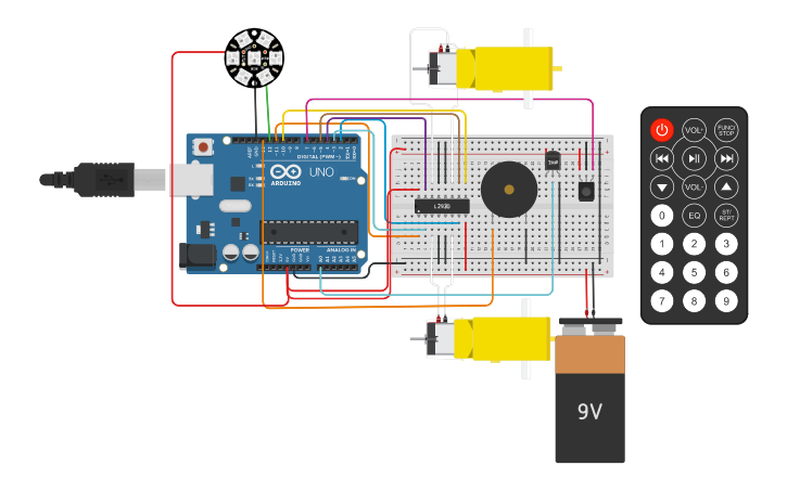 Circuit design TRABALHO FINAL! | Tinkercad