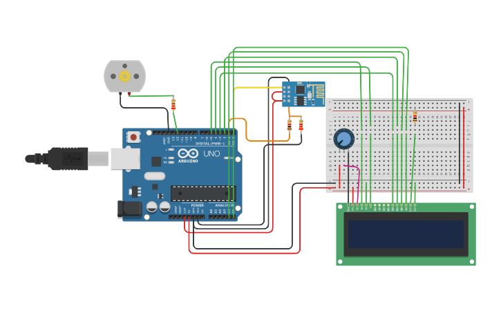 Circuit design face mask detection by 18bce1203 - Tinkercad