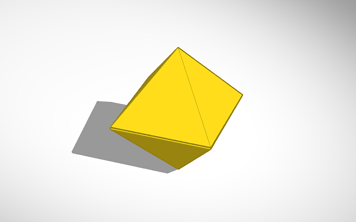 3D design Blank sharp d8 - Tinkercad