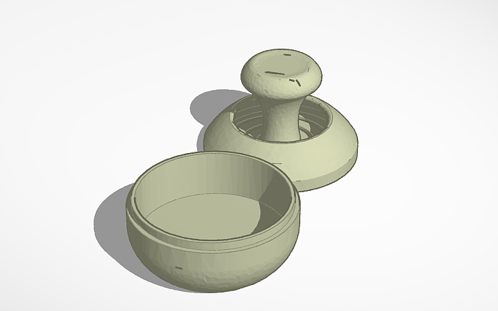 3D design fidget toy - Tinkercad