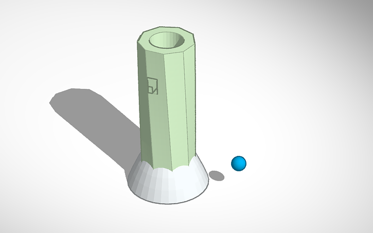 3D design Pen Holder - Tinkercad