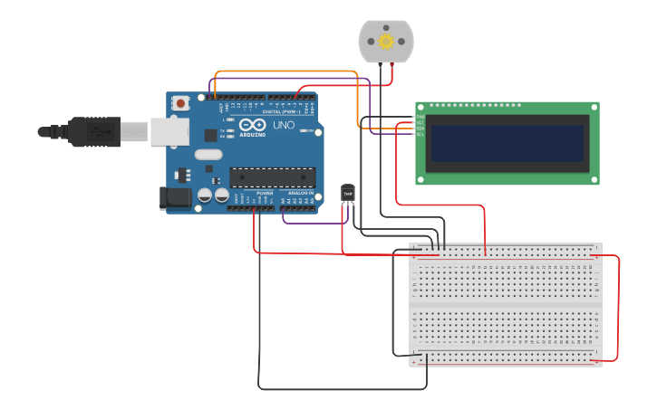 Circuit design final project - Tinkercad