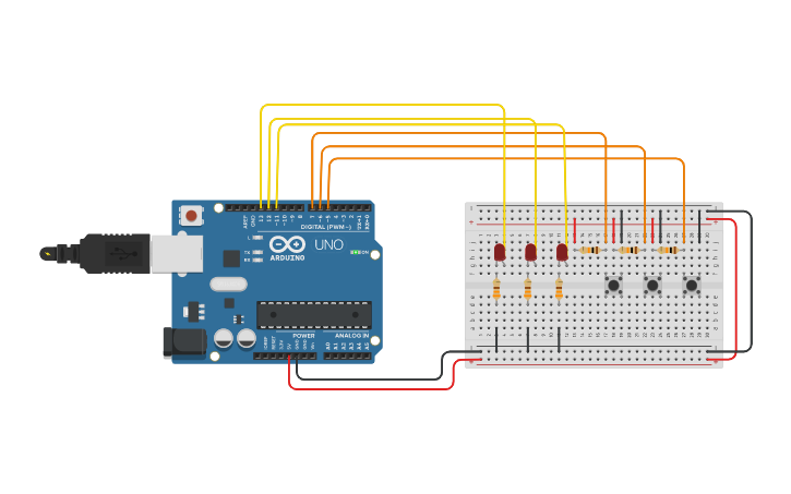 Circuit design Lab 1- Henrik Jönsson | Tinkercad