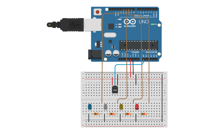 Circuit design Assignment 4 - Tinkercad