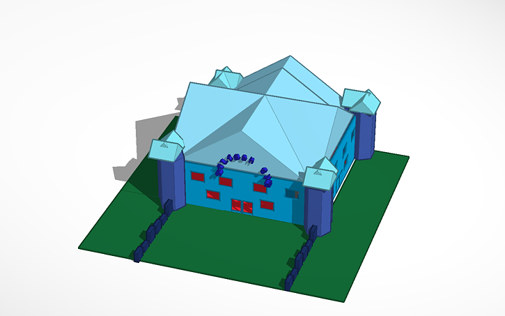 3D design Siliman GYM | Tinkercad