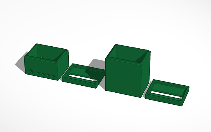 3D design Wemos Enclosure sensors whole | Tinkercad