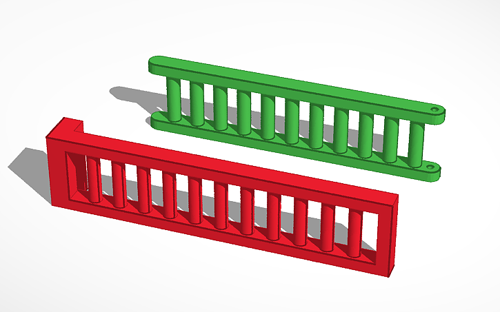 3D design 40k Ladders | Tinkercad