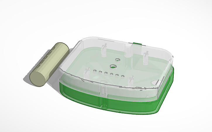 3D design metal detector - Tinkercad