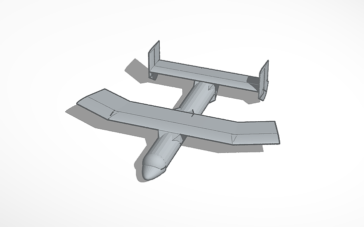 3D design plane - Tinkercad