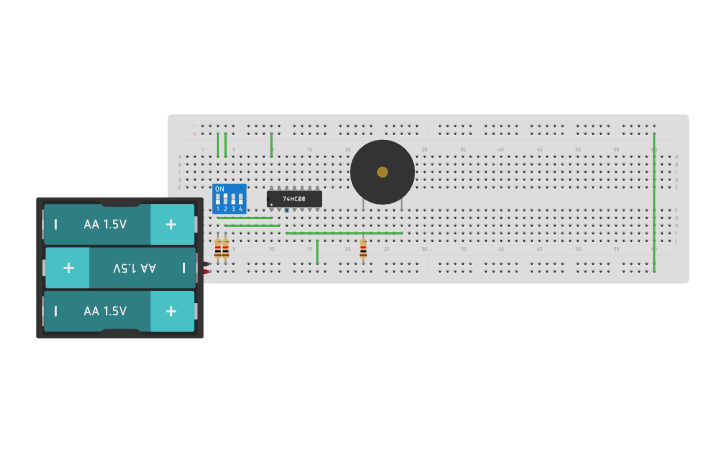 Circuit design Pregunta 3 - Tinkercad
