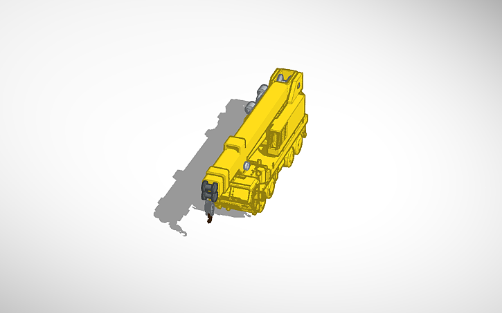 3D design Heavy crane(N) - Tinkercad