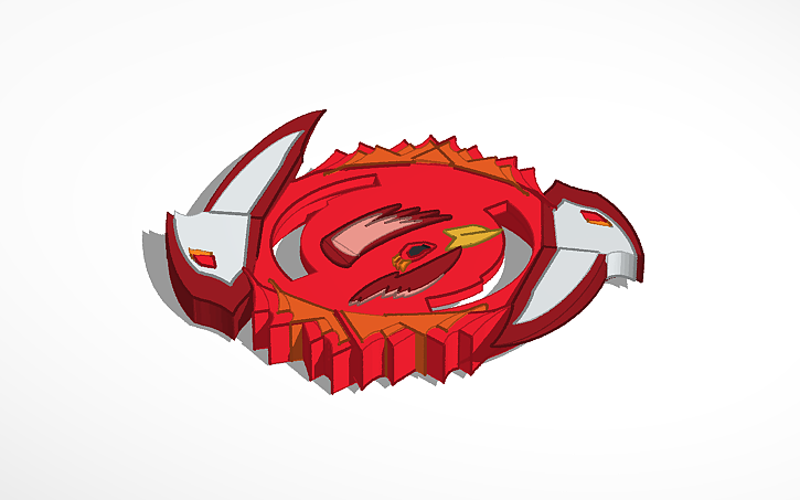 3D design phoenix - Tinkercad