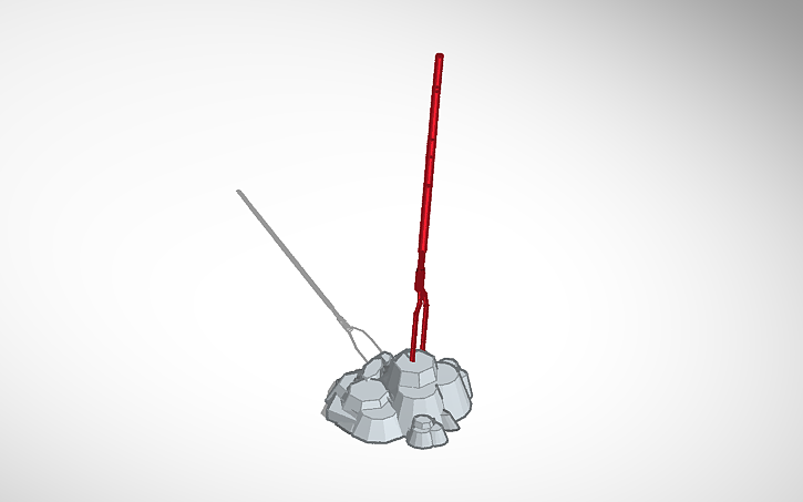 3D design Spear of Longinus-Ready to print - Tinkercad