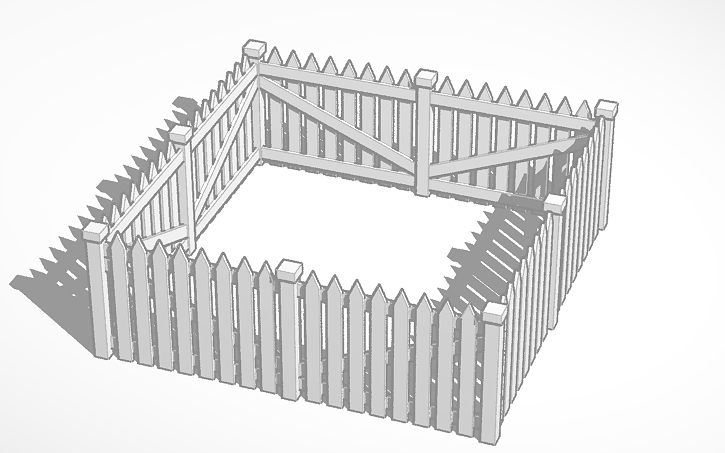3D design ZachLynd_Fence | Tinkercad
