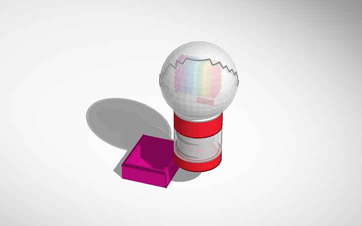 3D design Infinite Gumball Machine (SIM LAB) - Tinkercad