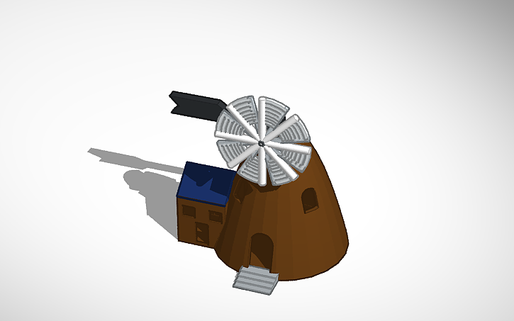 3D design windmill - Tinkercad