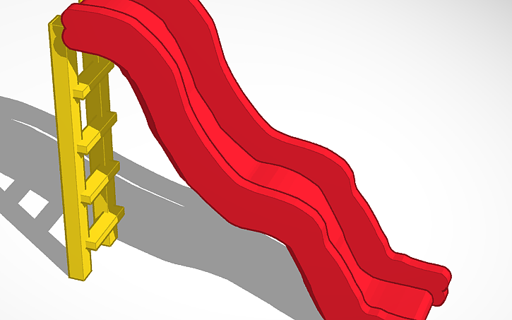 3D design slide - Tinkercad