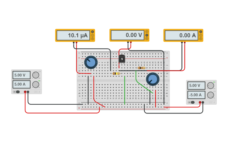 Circuit Design Ce Transistor Output Tinkercad