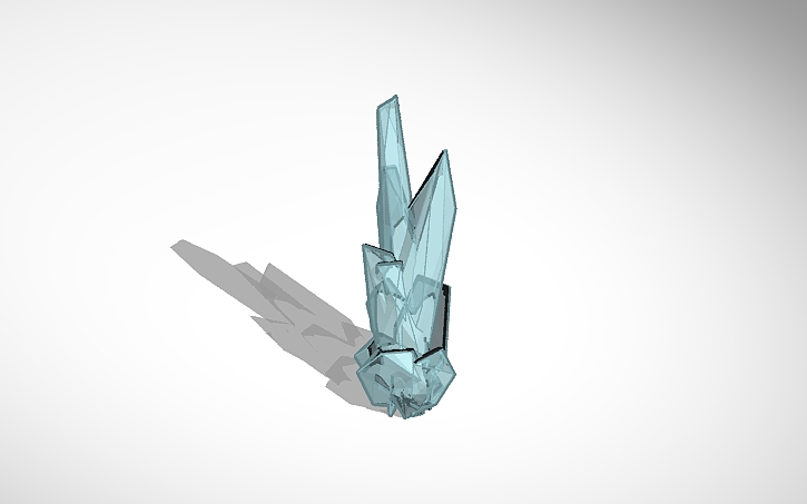 3D design crystal #1 (large) | Tinkercad
