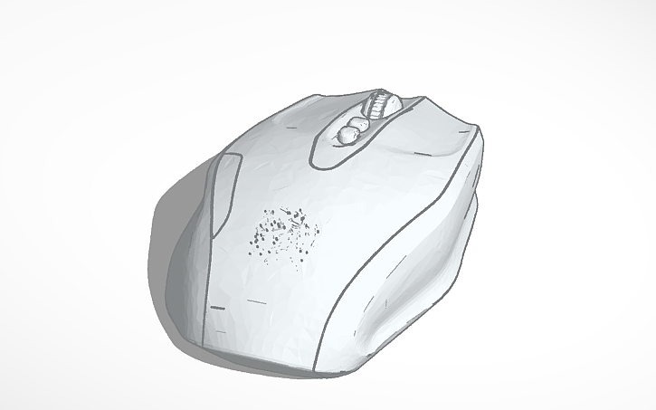 3D design Razer Gaming Mouse - Tinkercad