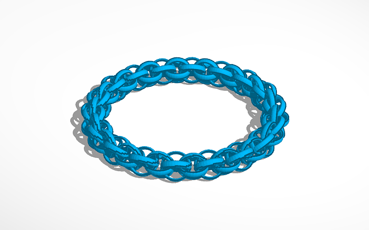 3D design #chain - Tinkercad