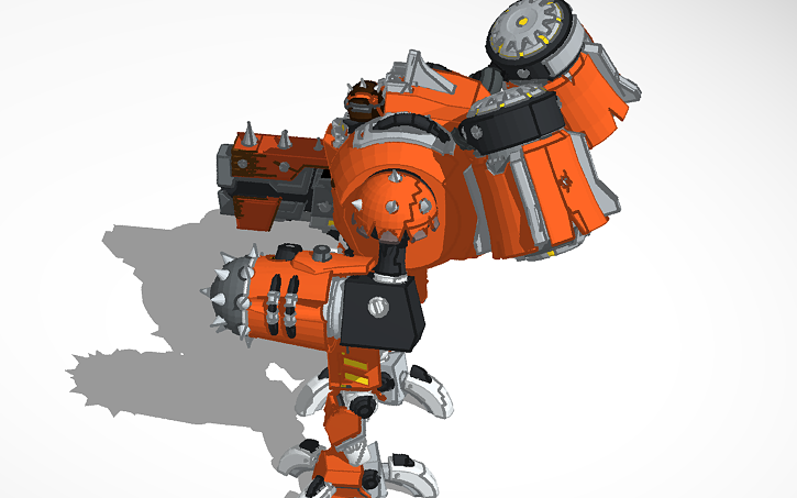3D design Transformer Robot - Tinkercad