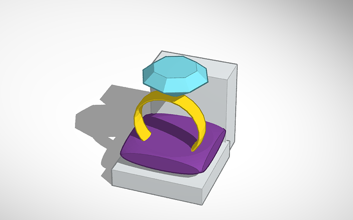 3D design Wedding Ring | Tinkercad