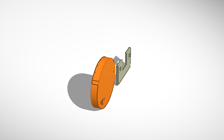 3D design micro:bit round case (+battery space) - Tinkercad