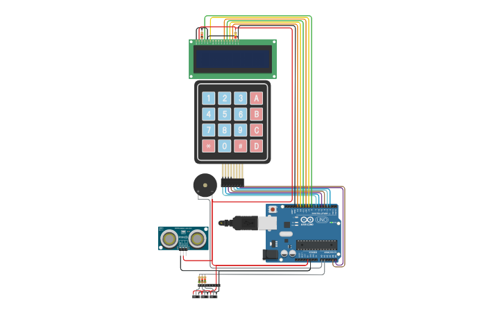 Circuit design Alarme | Tinkercad