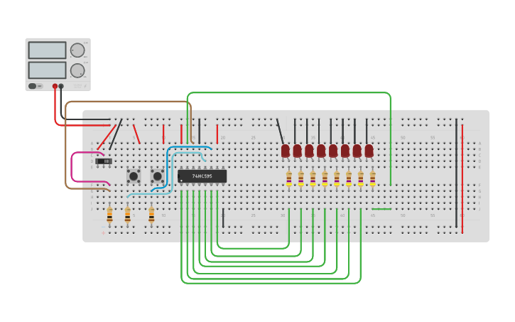 Circuit design 2-4 - Tinkercad