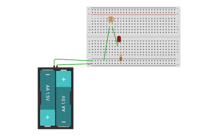 Circuit design Trabajo práctico nro. 5 - Tinkercad