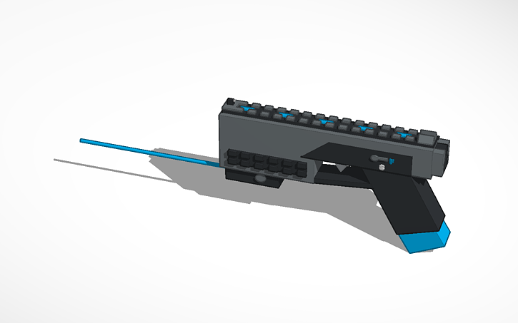 3D design bb gun - Tinkercad