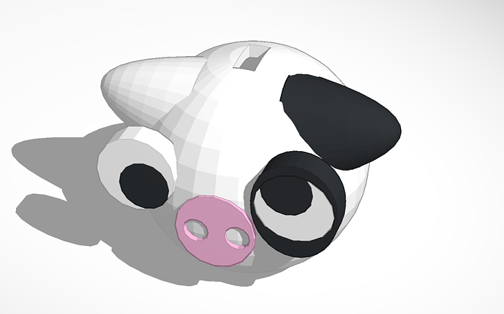 3D design Cow♥Love - Tinkercad