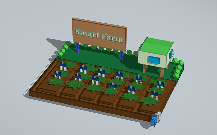 3D design Smart Farming - Tinkercad