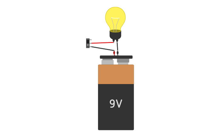 Circuit design Light Bulb - Tinkercad