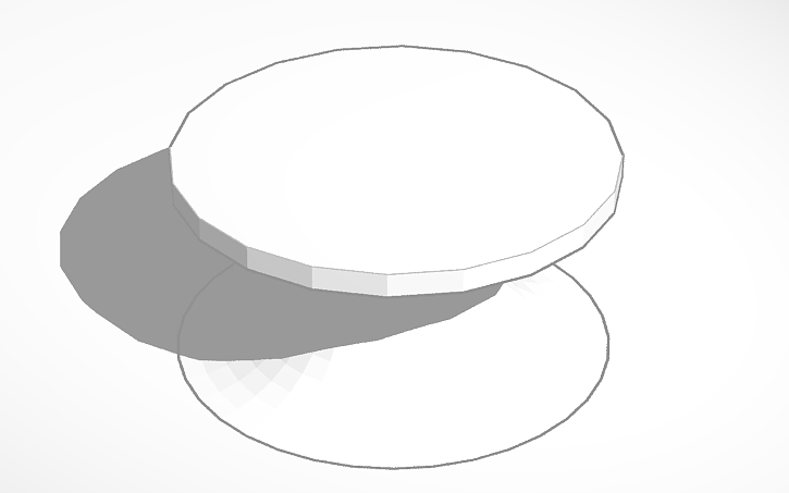 3D design Pop Socket Design - Tinkercad