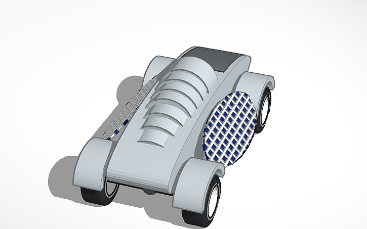 3d Design Future Car Tinkercad