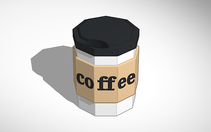 3D design Non-Starbucks Coffee | Tinkercad