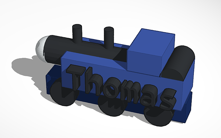 3D design Thomas The Train - Tinkercad