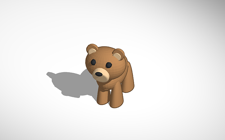 3D design Bears - Tinkercad