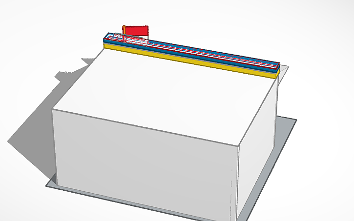3D design mini market - Tinkercad