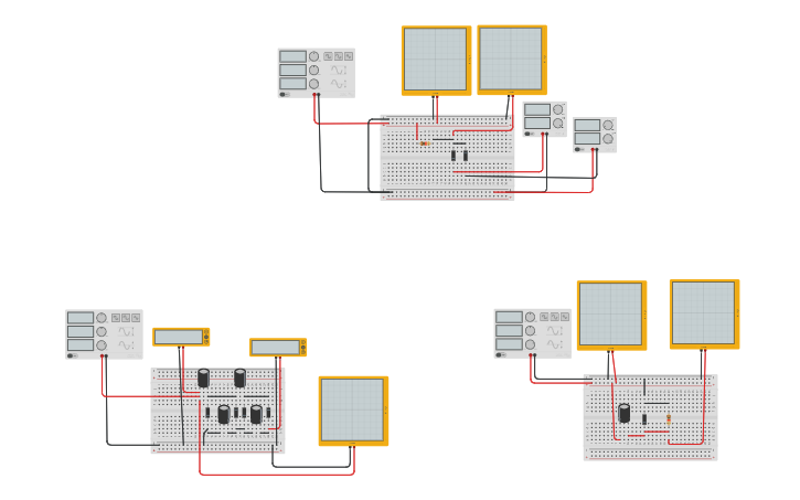 Circuit Design ทดลองวงจรclipper Clamper Voltage Doubler Tinkercad