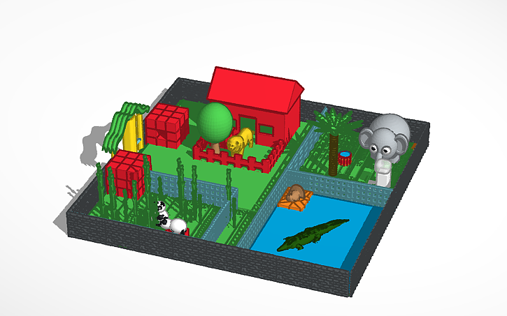 3D design ZOO - Tinkercad