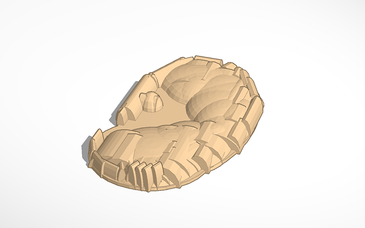 3D design prosthetic ear | Tinkercad