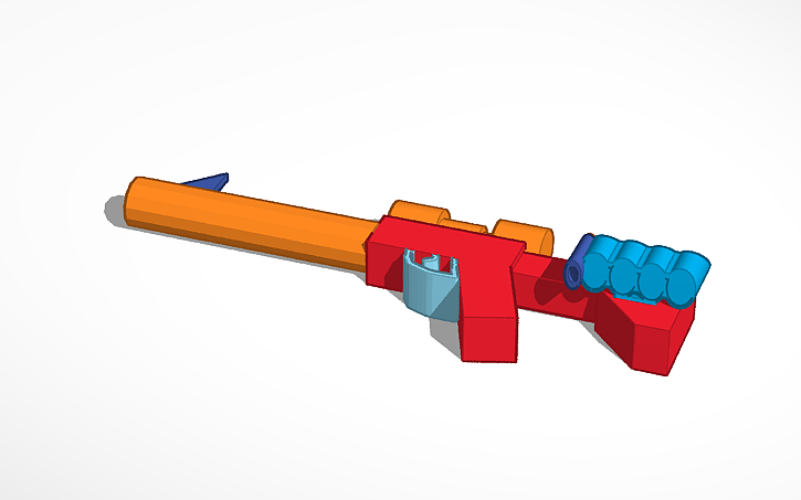 3D design Nerf - Tinkercad