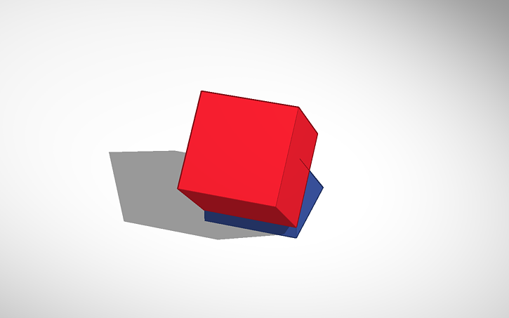 3D design Wedge In A Square | Tinkercad