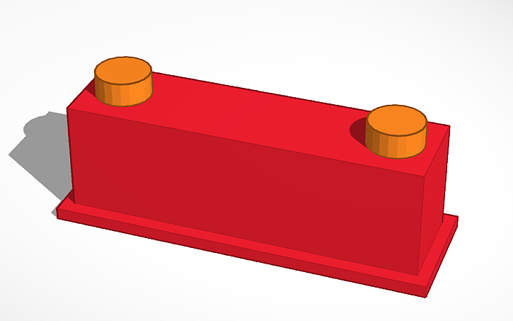 3D design Kennedy drawer pulls - Tinkercad
