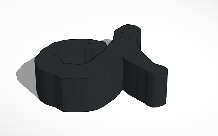 3D design tick tock - Tinkercad