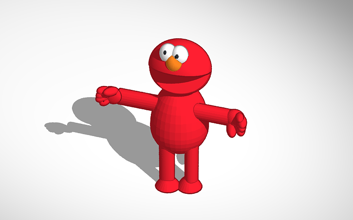 3D design Elmo | Tinkercad