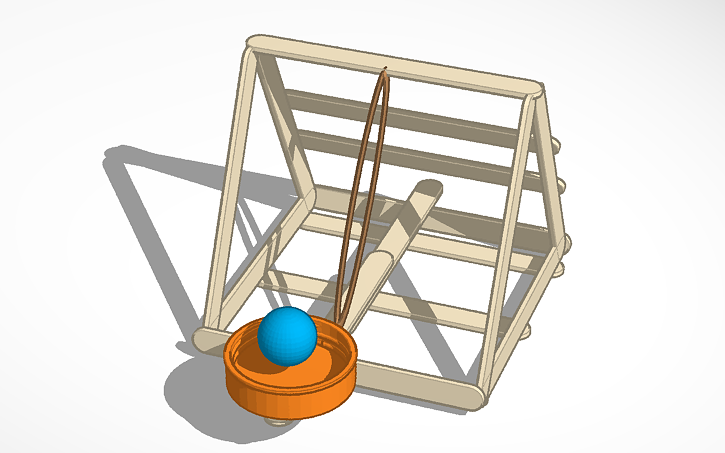 3D design Catapult - Tinkercad